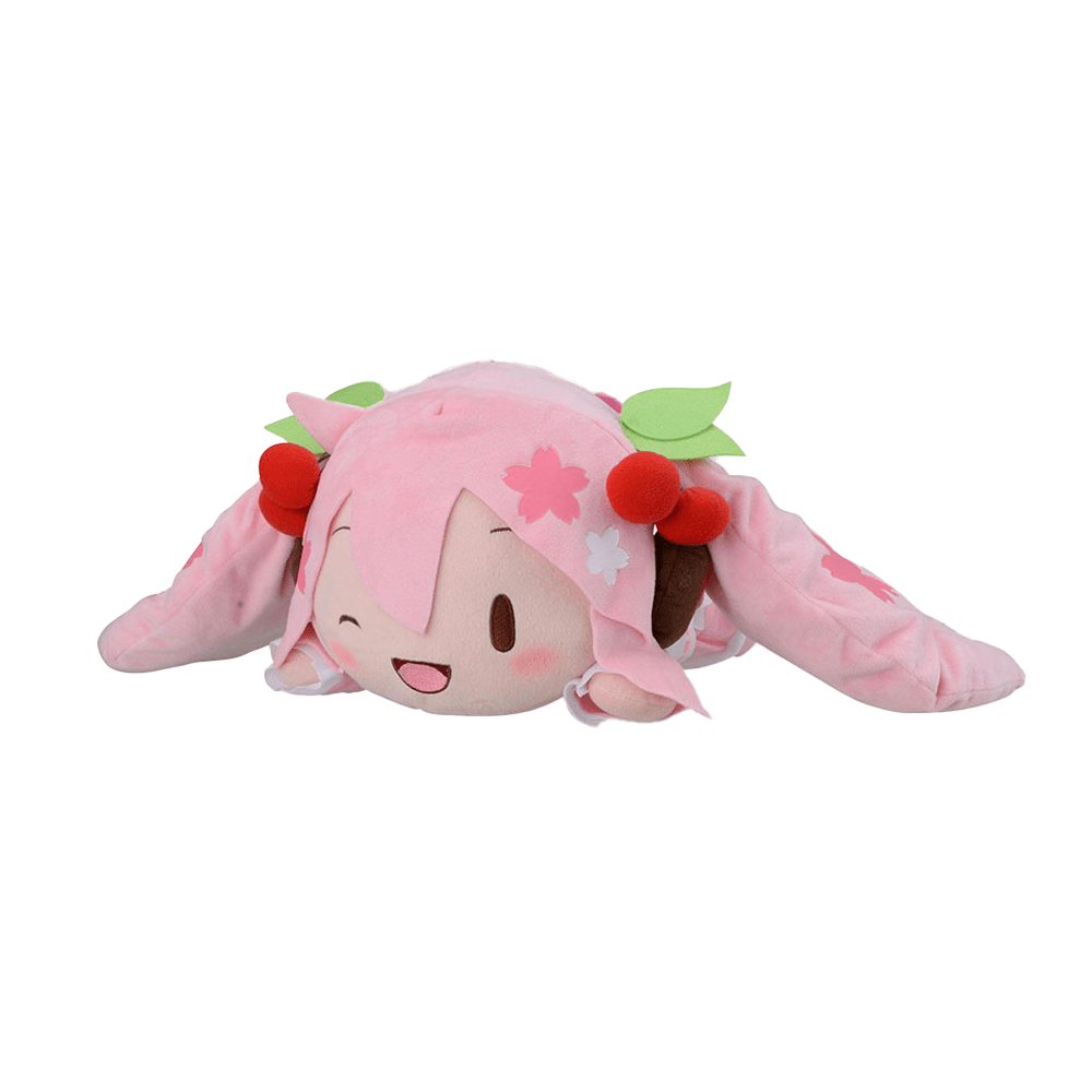 SEGA: Vocaloid - Sakura Miku (Winking) Nesoberi Lay-Down SP Plush| The ...