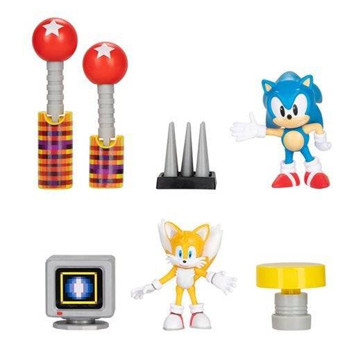 ToyShnip's Sonic the Hedgehog 2 1/2-Inch Figure Diorama Set Action| The ...