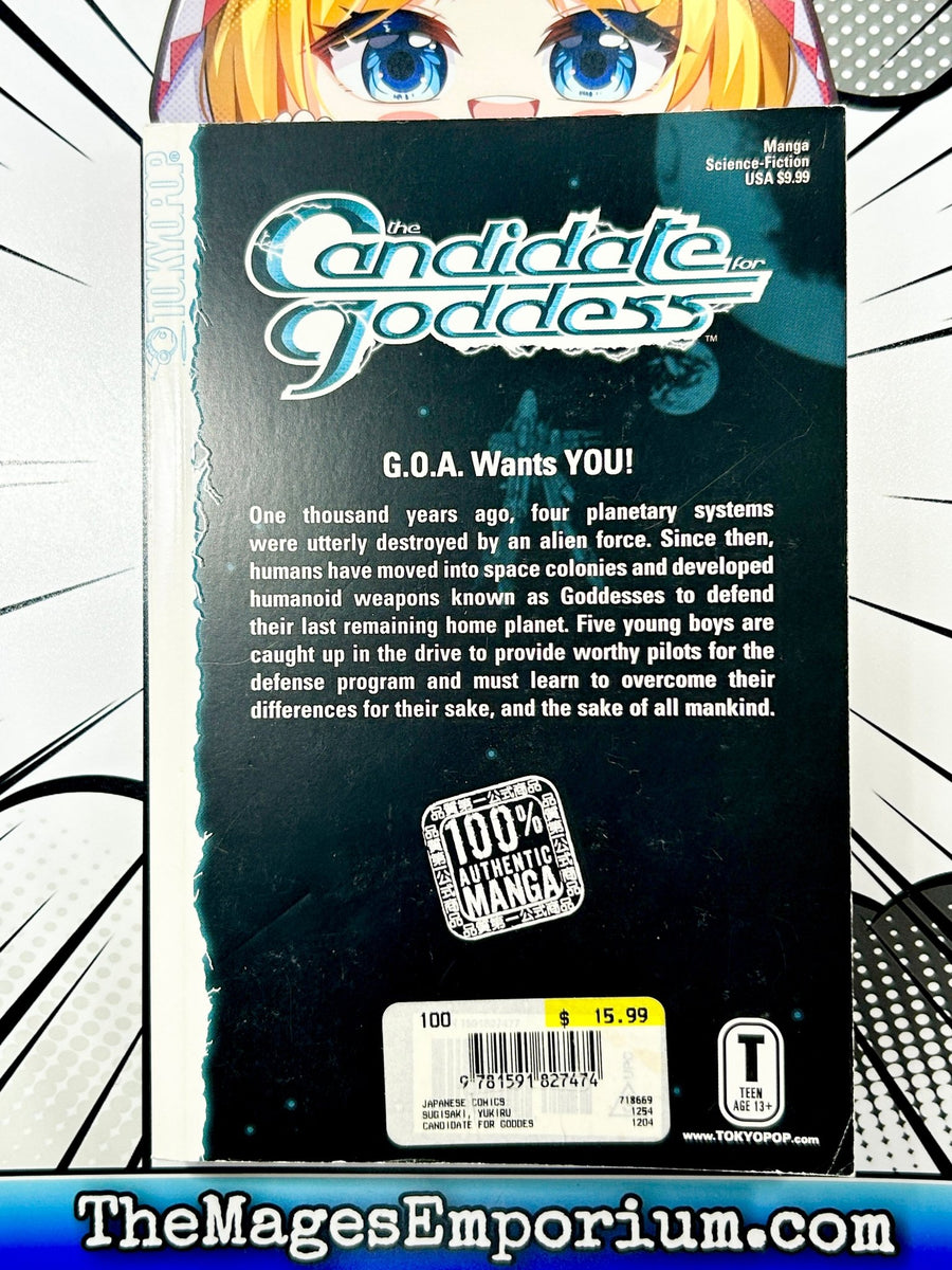 Tokyopop's The Candidate for Goddess Vol 1 Manga for only 5.99 at The ...