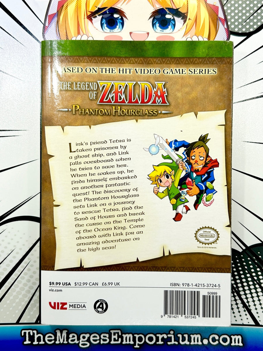 Viz Media's The Legend of Zelda Phantom Hourglass Manga for only 5.99 ...
