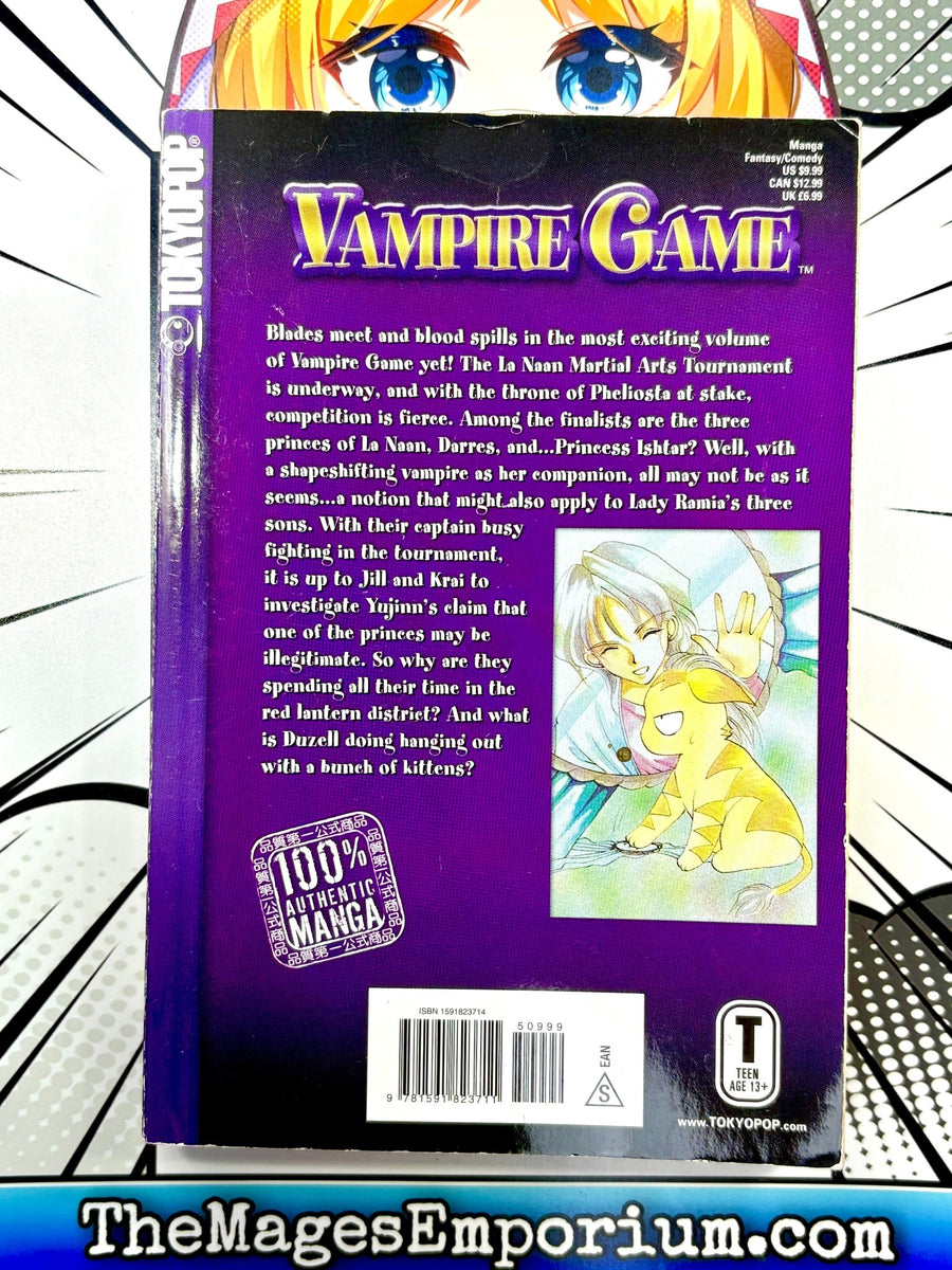Tokyopop's Vampire Game Vol 3 Manga for only 5.99 at The Mage's| The ...