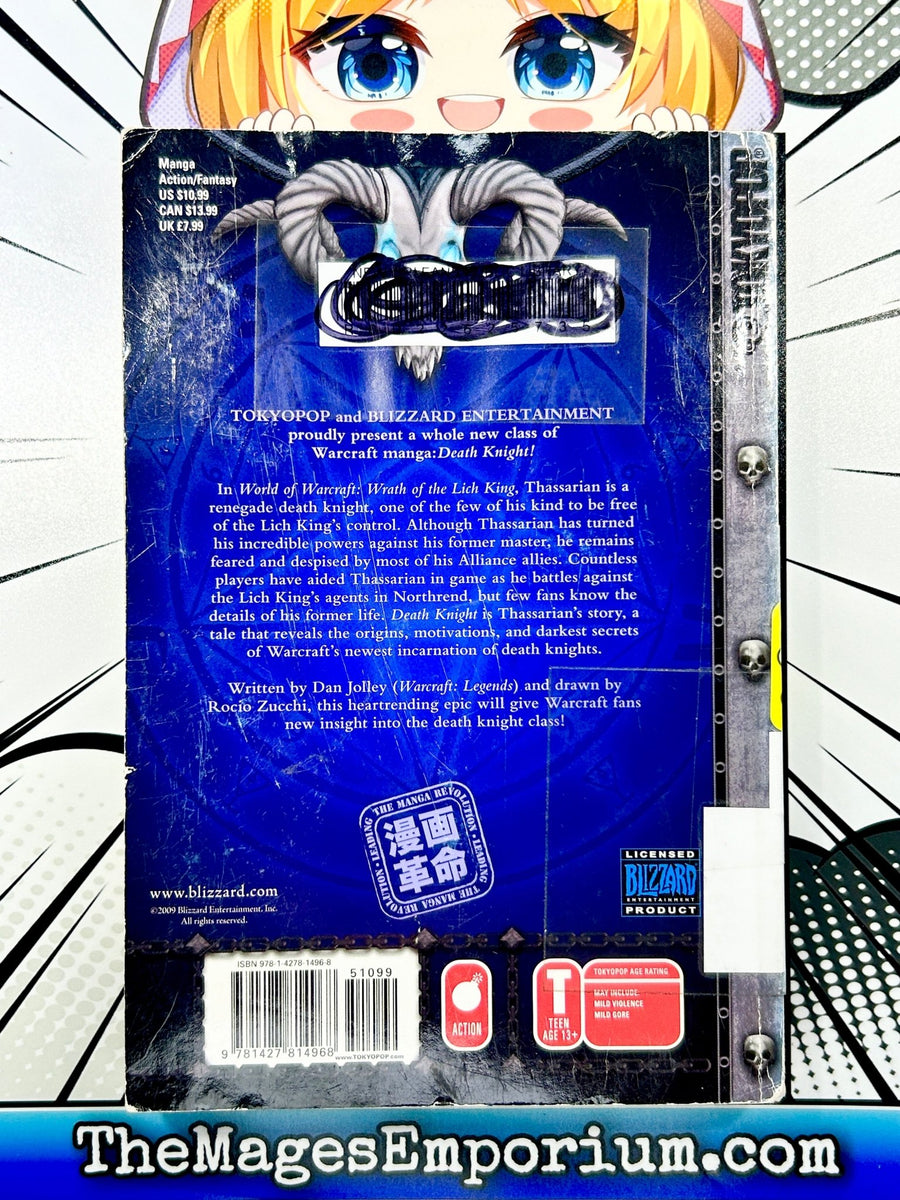 Tokyopop's World of Warcraft Death Knight Ex Library Manga for only ...