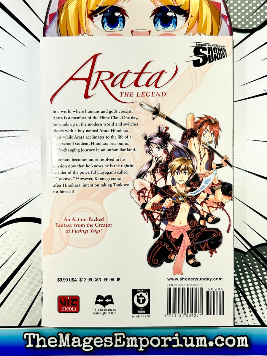 Viz Media's Arata The Legend Vol 4 Manga for only 5.99 at The Mage's ...