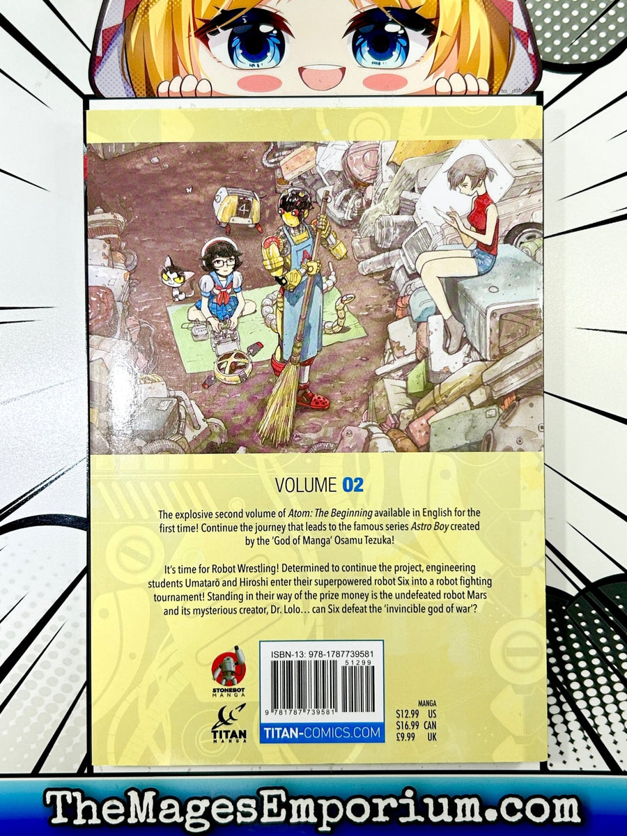 Titan Comics's Atom of Beginning Vol 2 Manga for only 5.99 at The| The ...