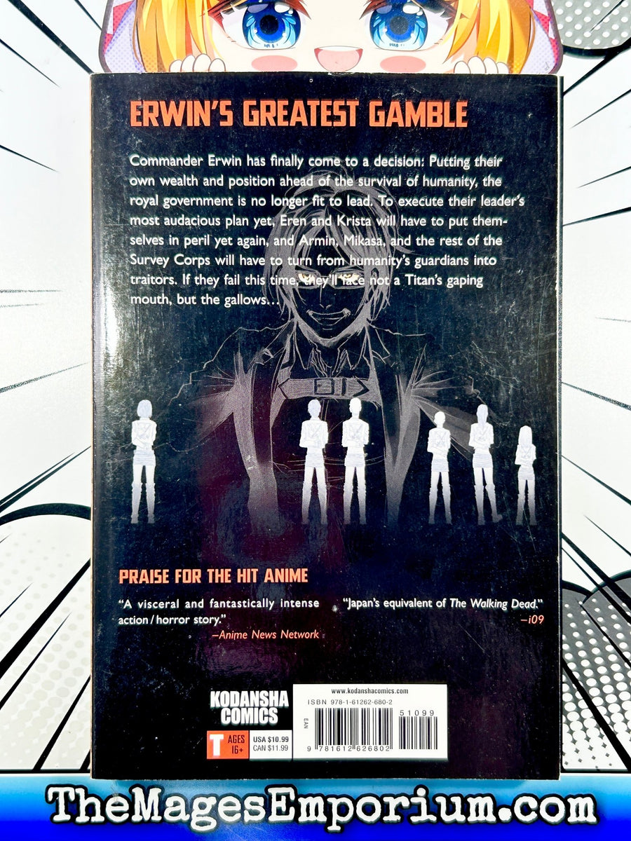 Kodansha's Attack on Titan Vol 14 Manga for only 5.99 at The Mage's ...