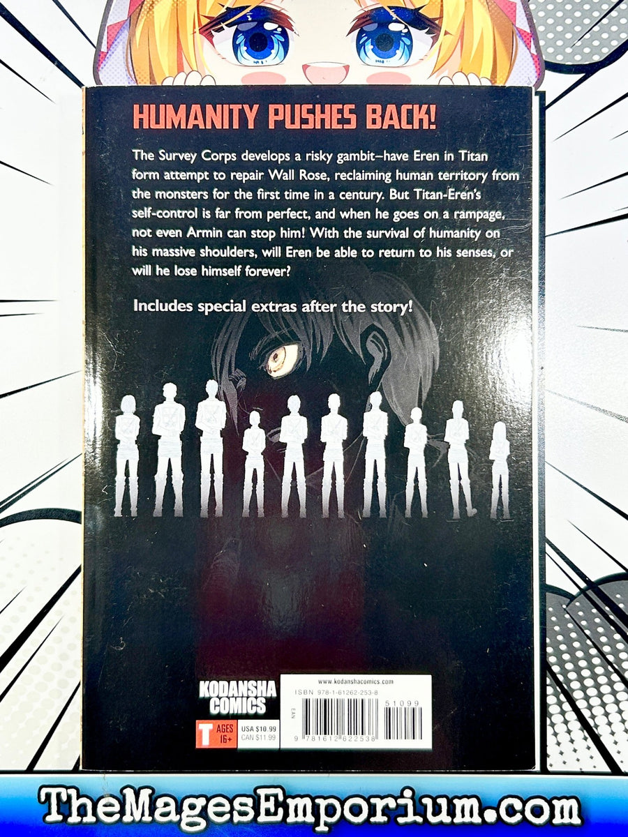 Kodansha's Attack on Titan Vol 4 Manga for only 5.99 at The Mage's| The ...