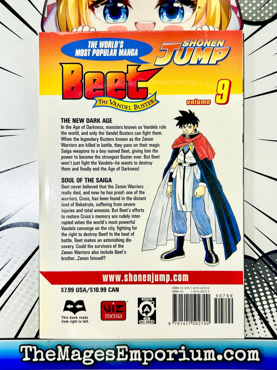 Viz Media's Beet The Vandel Buster Vol 9 Manga for only 5.99 at The ...