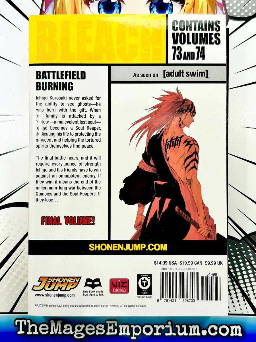 Viz Media's Bleach Omnibus Vol 73-74 Manga for only 10.99 at The| The ...