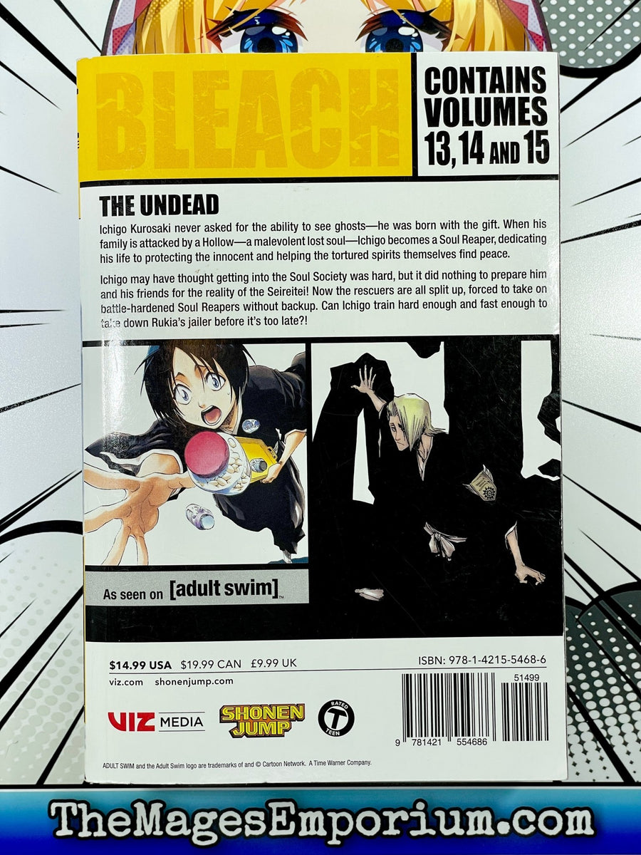 Viz Media's Bleach Vol 13-15 Omnibus Manga for only 9.99 at The Mage's ...