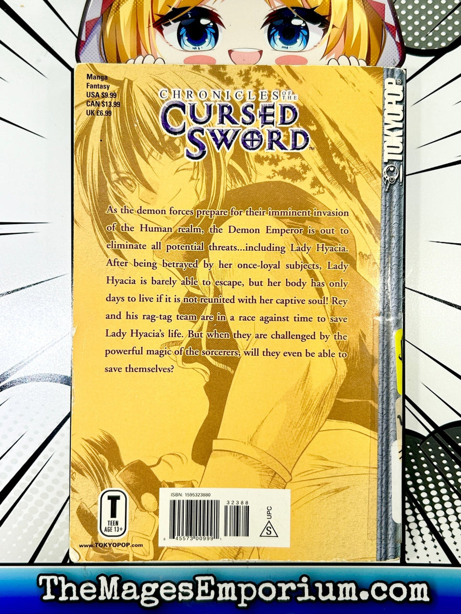 Tokyopop's Chronicles of the Cursed Sword Vol 11 Ex Library Manga for ...