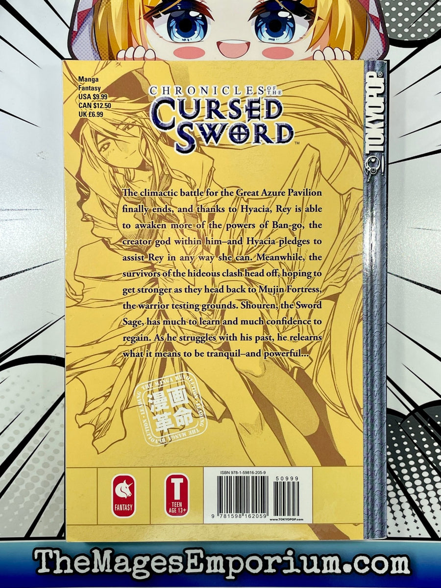 Tokyopop's Chronicles of the Cursed Sword Vol 18 Manga for only 2.99 ...