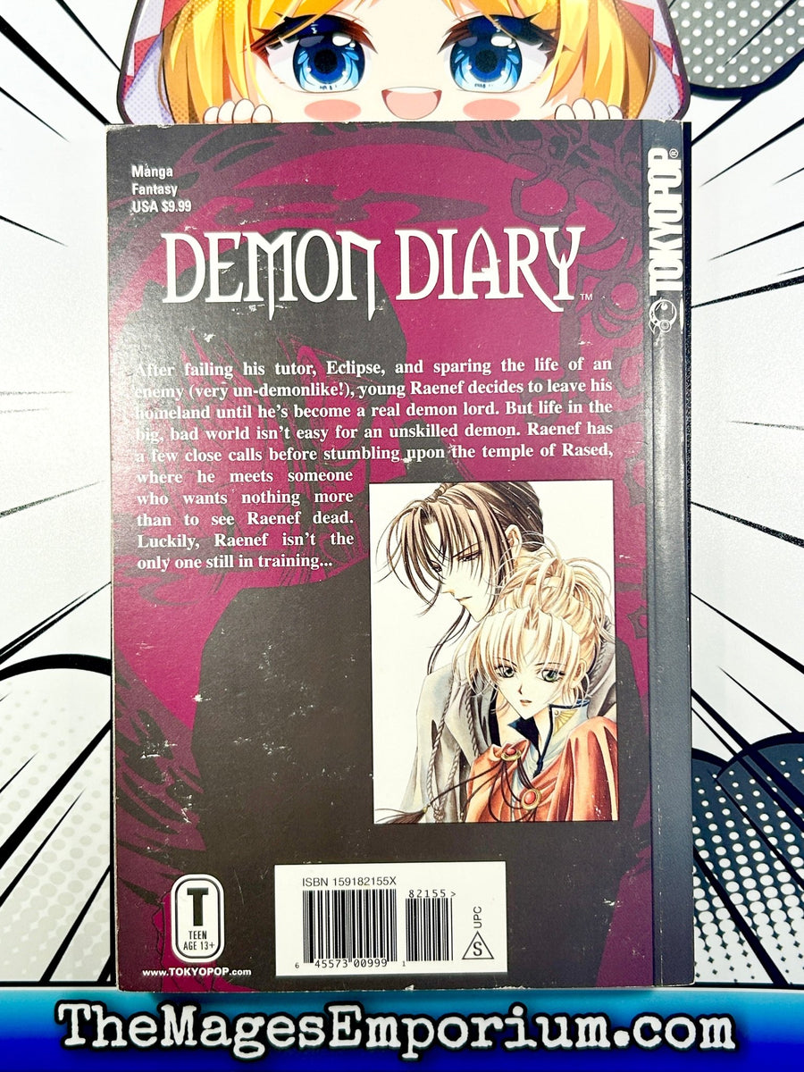 Tokyopop's Demon Diary Vol 2 Manga for only 5.99 at The Mage's| The ...