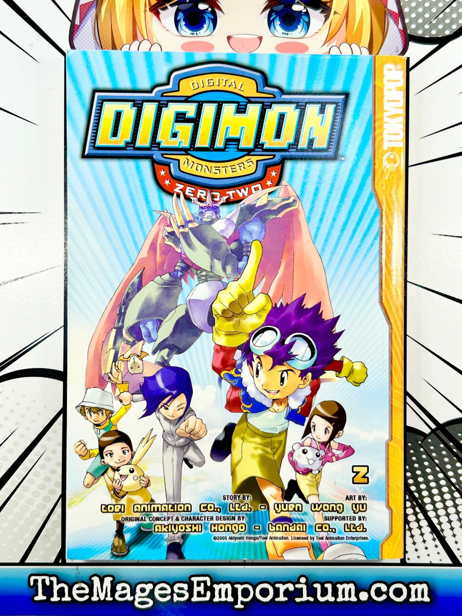 Tokyopop's Digimon Zero Two Vol 2 Manga for only 34.99 at The Mage's ...