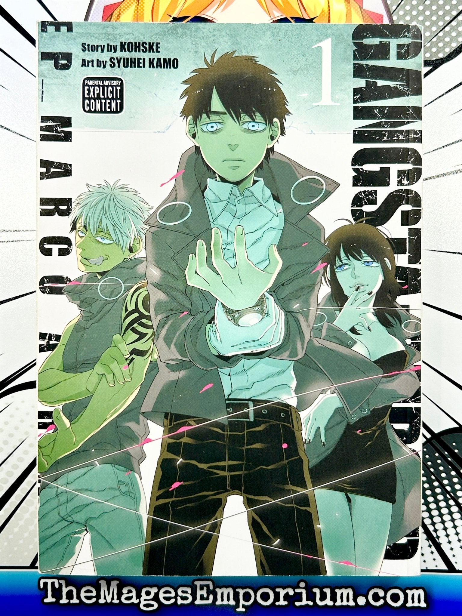 Viz Media's Gangsta: Cursed EP Marco Adriano Vol 1 Manga for only 5.99| The Mage's Emporium