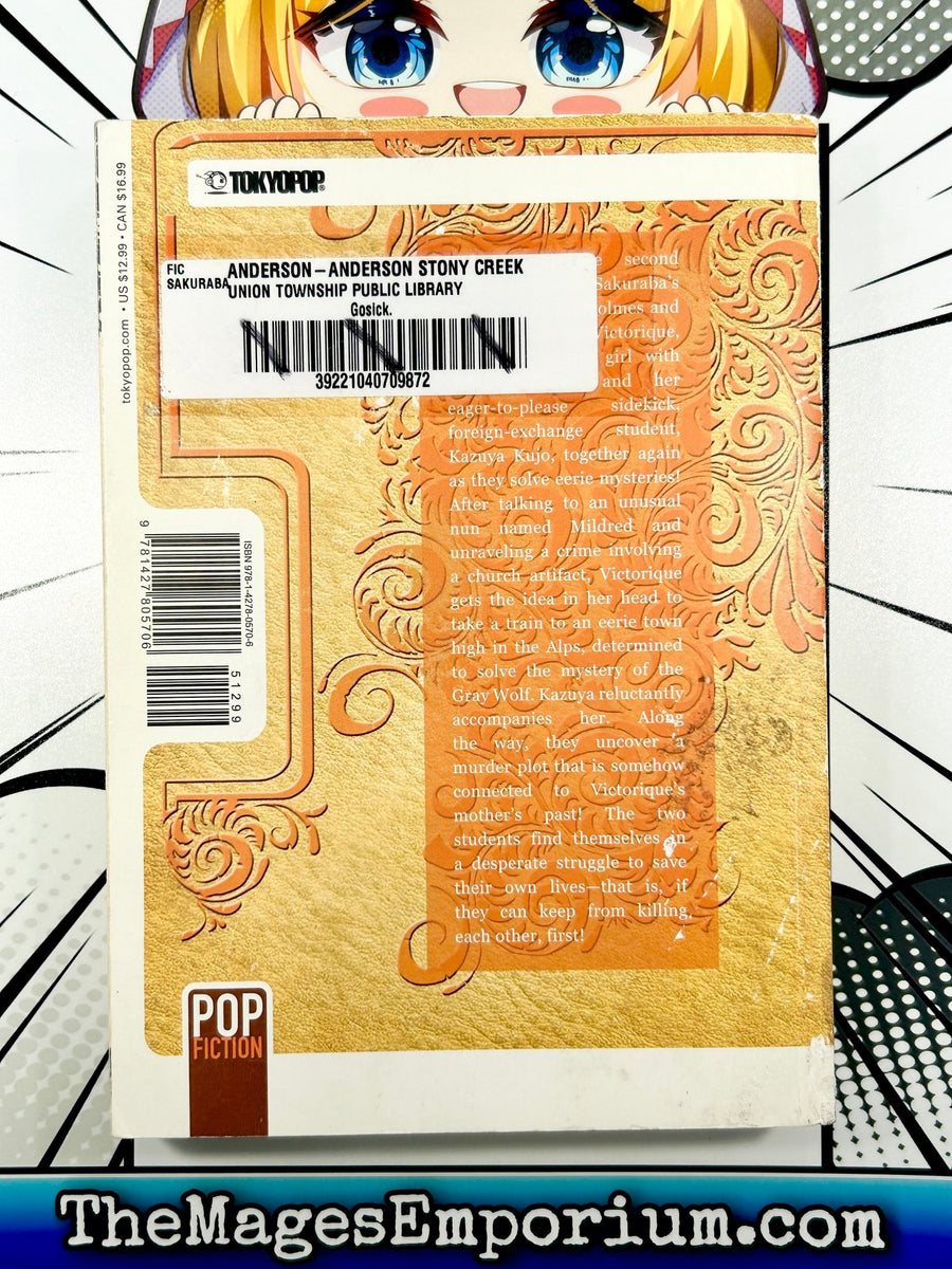 Tokyopop's Gosick Vol 2 Light Novel Ex Library Light Novel for only ...