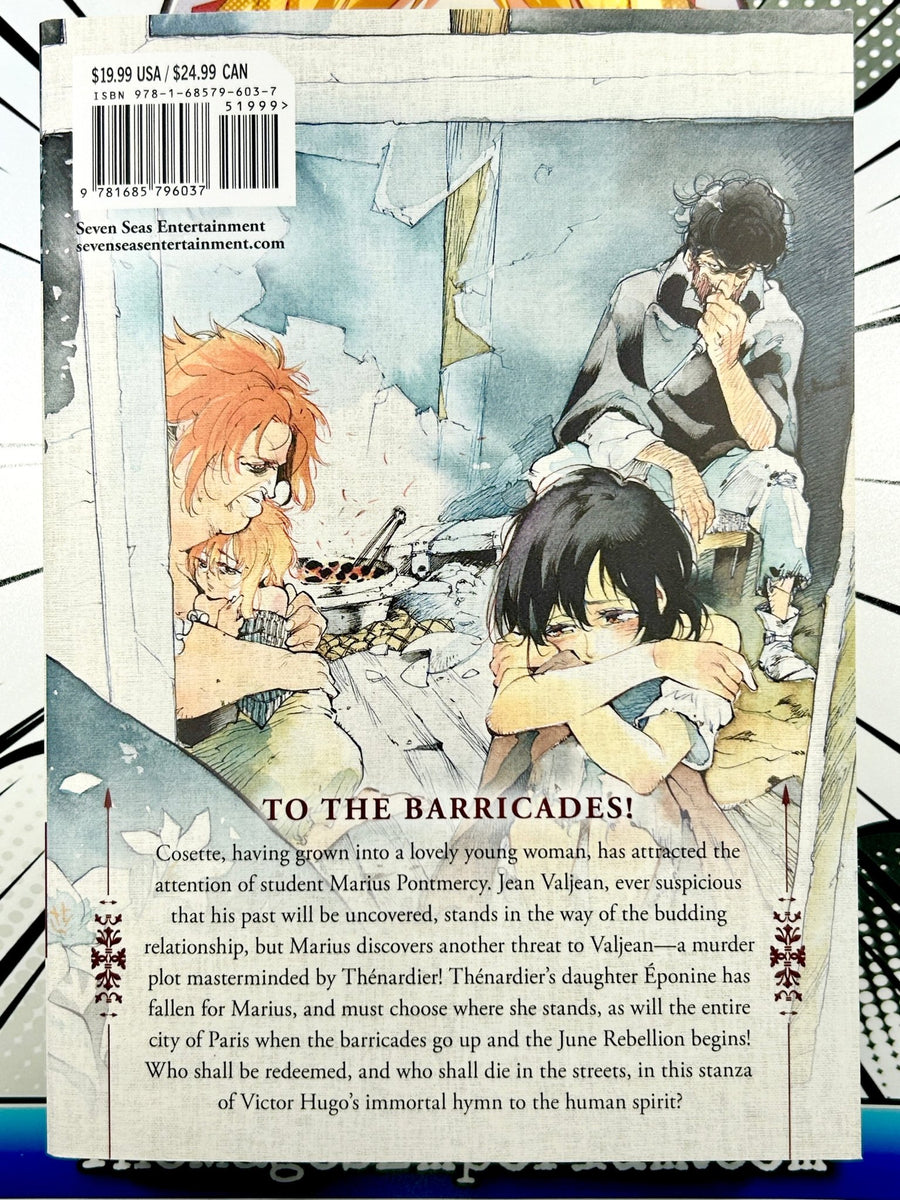 Seven Seas's Les Miserables The Manga Vol 3 Omnibus Manga for only| The ...