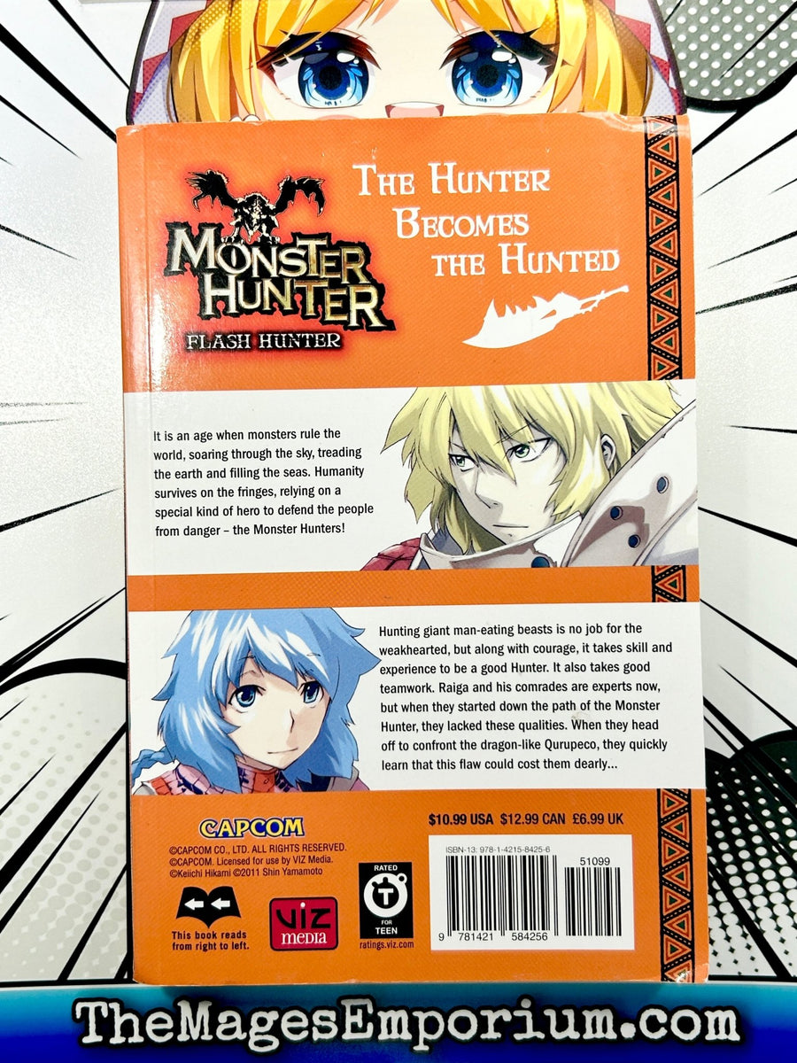 Viz Media's Monster Hunter Flash Hunter Vol 1 Manga for only 15.99 at ...