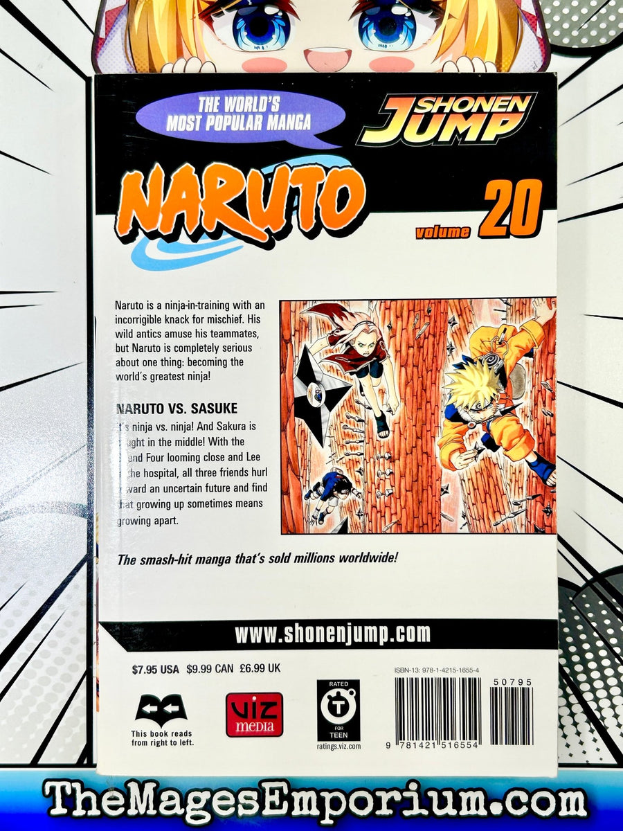 Viz Media's Naruto Vol 20 Manga for only 5.39 at The Mage's Emporium ...