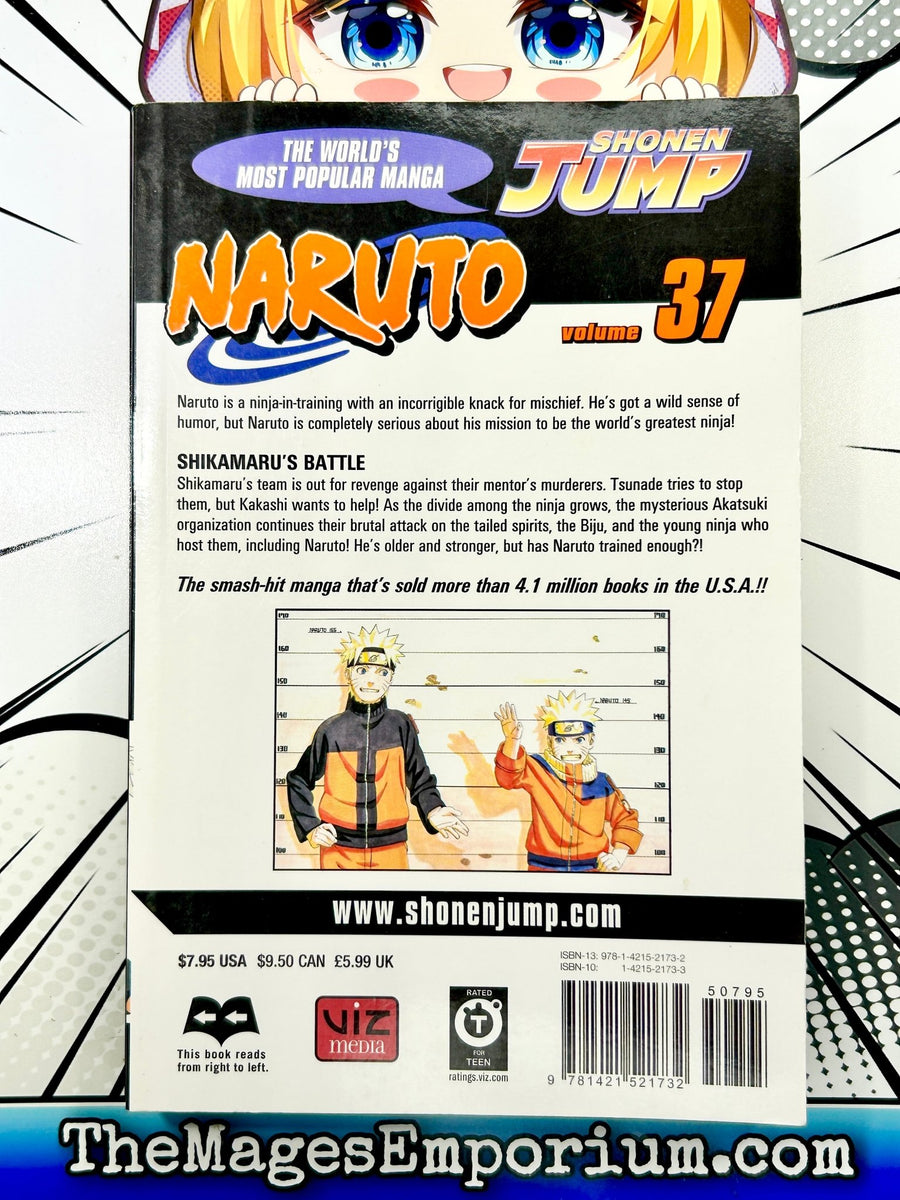 Viz Media's Naruto Vol 37 Manga for only 5.99 at The Mage's Emporium ...