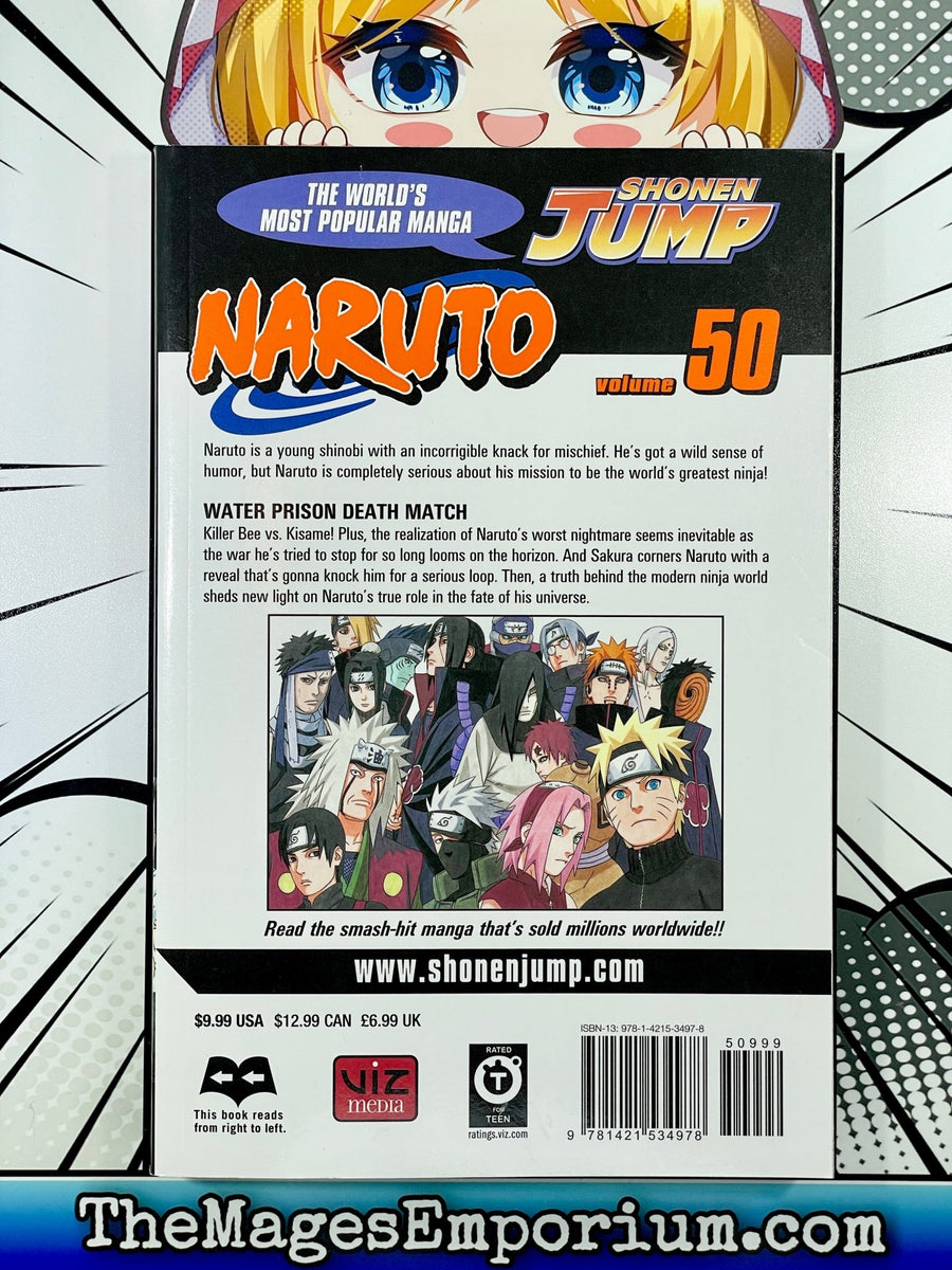 Viz Media's Naruto Vol 50 Manga for only 5.99 at The Mage's Emporium ...
