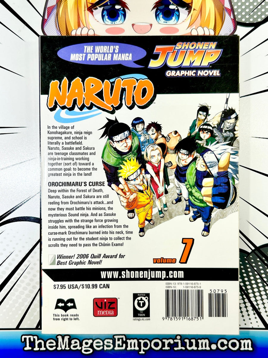 Viz Media's Naruto Vol 7 Manga for only 5.39 at The Mage's Emporium ...