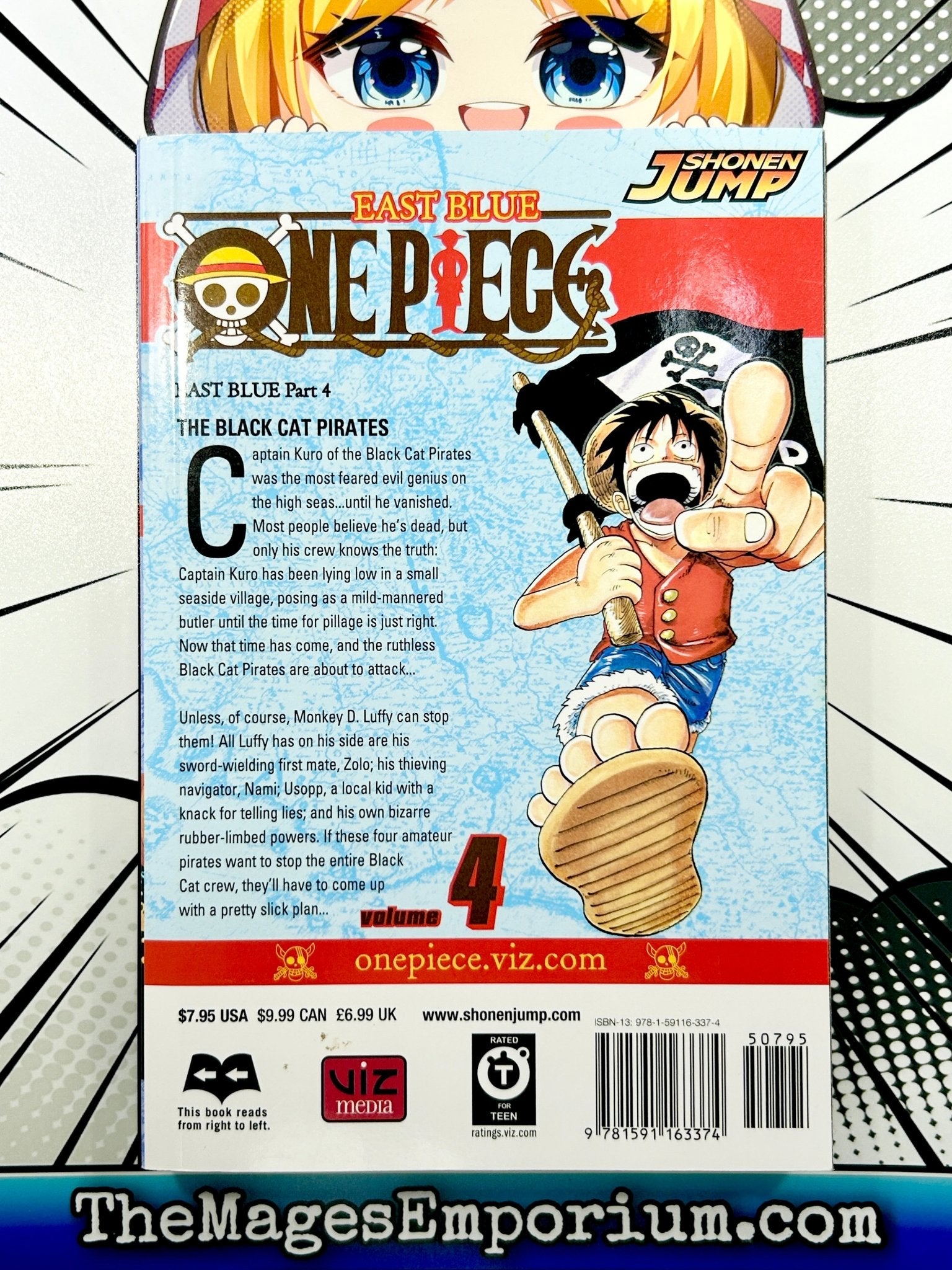 Viz Media's One Piece Vol 4 Manga for only 5.99 at The Mage's| The Mage's Emporium