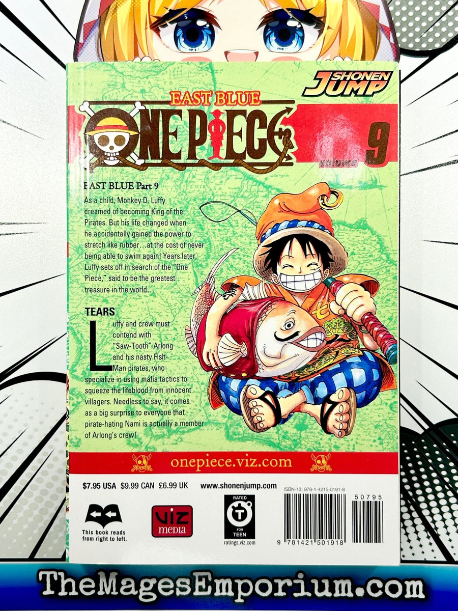 Viz Media's One Piece Vol 9 Manga for only 5.99 at The Mage's| The Mage ...