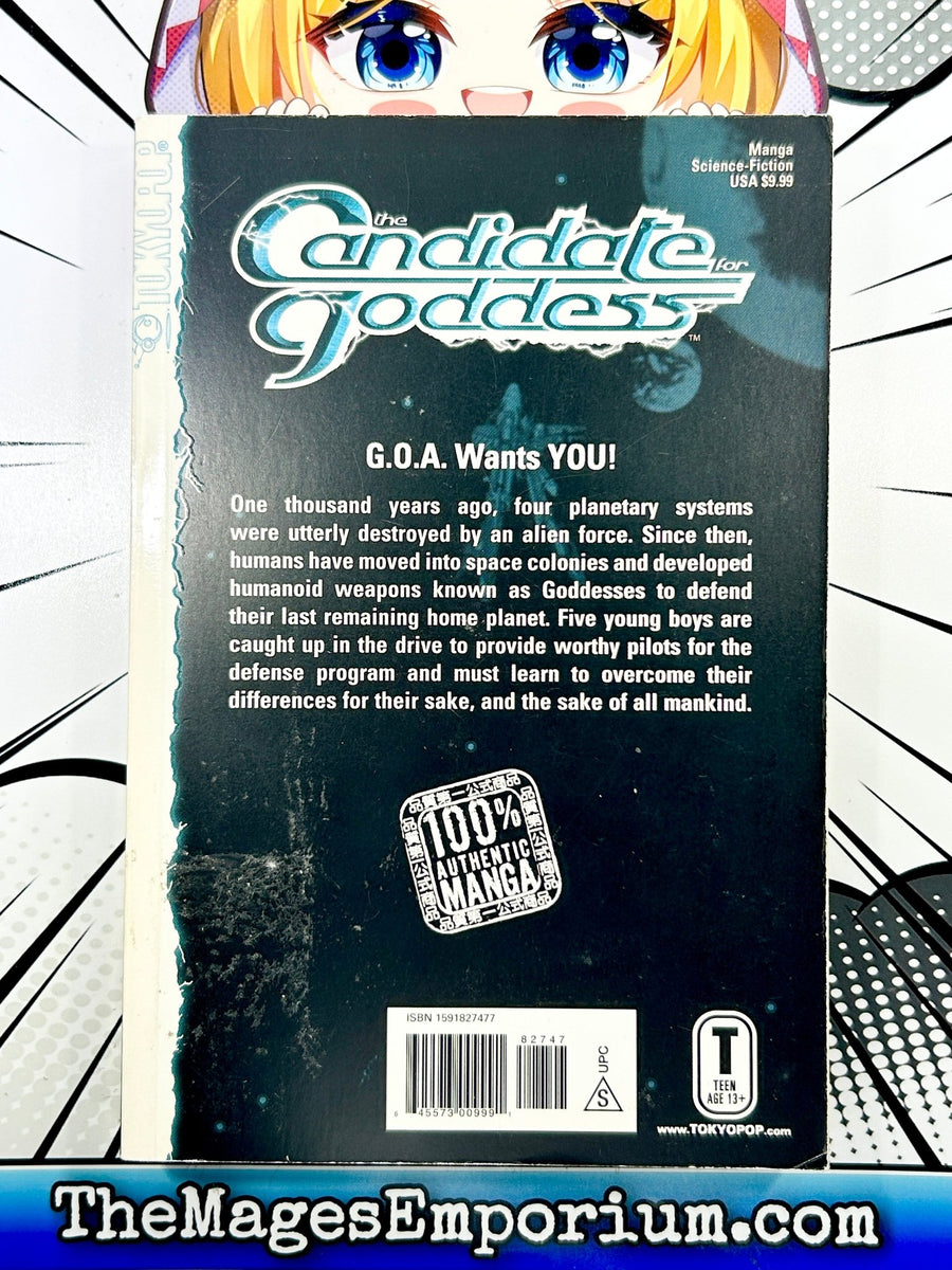 Tokyopop's The Candidate for Goddess Vol 1 Manga for only 5.99 at The ...