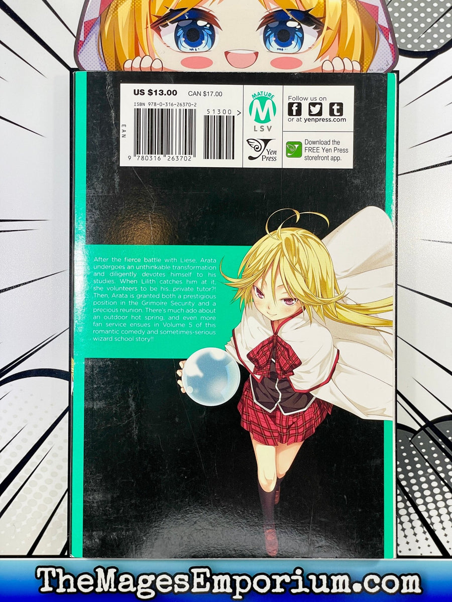 Yen Press's Trinity Seven The Seven Magicians Vol 5 Manga for only| The ...